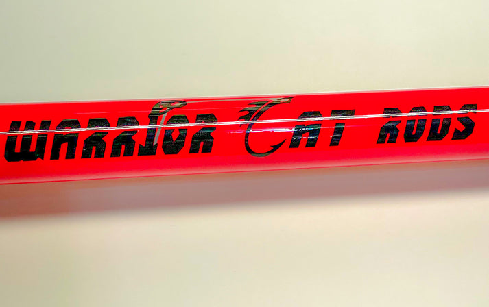 7'6" Medium-Heavy Spinning UV-GLOW Rod – Warrior Fishing Rods