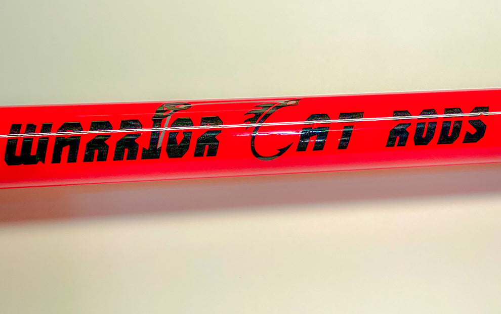 7'6" Medium-Heavy Spinning UV-GLOW Rod – Warrior Fishing Rods