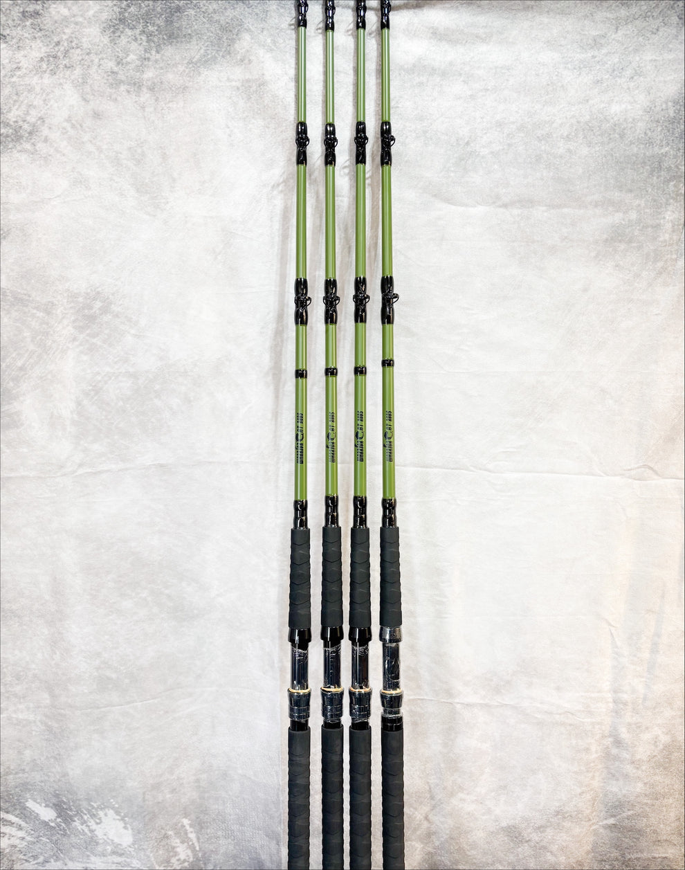 7'6" Salute to our Troops casting – Warrior Fishing Rods