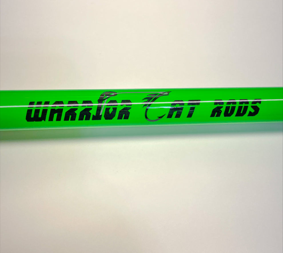 7'6" Medium-Heavy casting UV-GLOW Rods – Warrior Fishing Rods